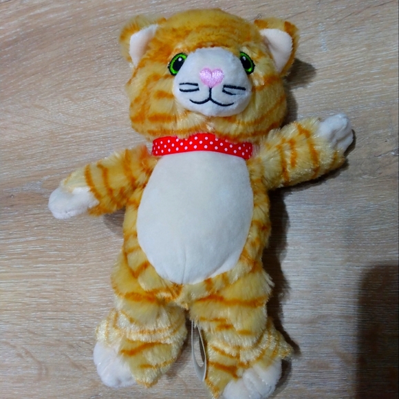 Kinder | Toys | Kinder Orange Tabby Cat Rare Retired Plush Stuffed ...